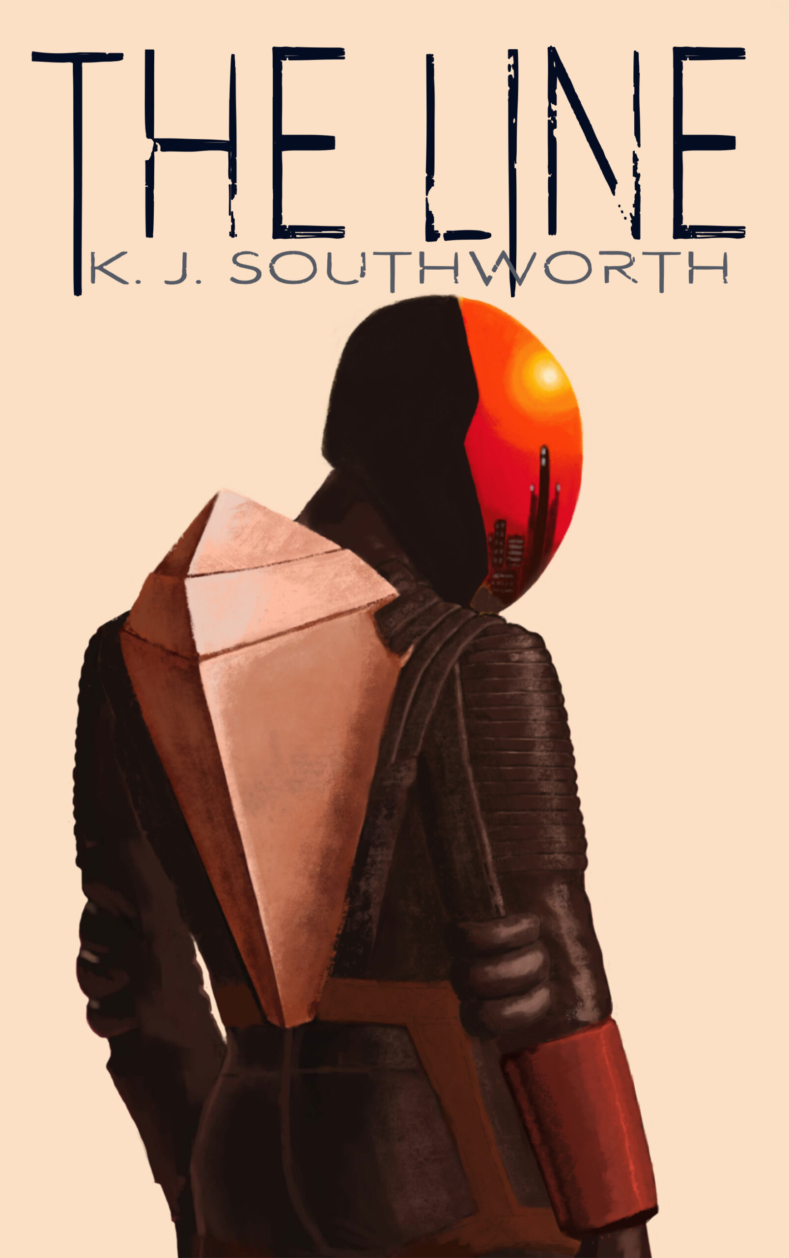 "The Line" Book Cover Illustration - Maya Jarvis